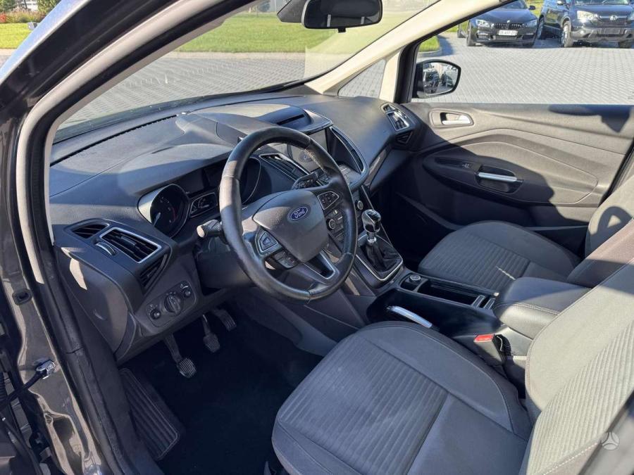 Grey Ford C-Max 2016 in Telschi, with an engine capacity of 1.50 L and mileage of 251 thousand km for 4500 €, photo 14 on AUTOMOTO.COM.LV