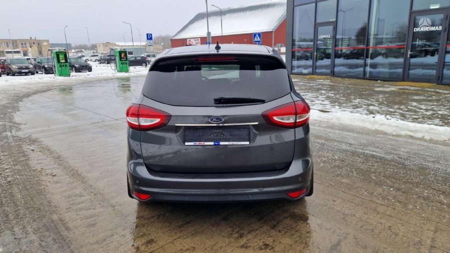 Grey Ford C-Max 2017 in Siauliai, with an engine capacity of 1.50 L and mileage of 230 thousand km for 7700 €, photo 5 on AUTOMOTO.COM.LV