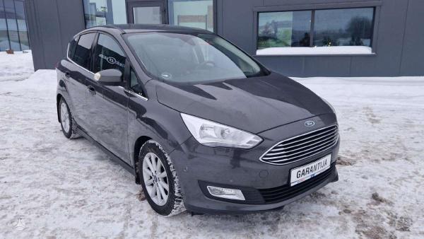 Grey Ford C-Max 2017 in Siauliai, with an engine capacity of 1.50 L and mileage of 230 thousand km for 7700 €, photo 1 on AUTOMOTO.COM.LV
