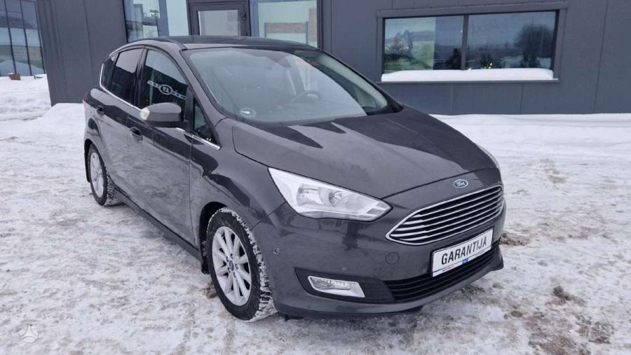 Pelēks Ford C-Max 2017 Šauļi, ar dzinēja tilpumu 1.50 L un nobraukumu 230 tūkst. km par 7700 €, foto 1 vietnē AUTOMOTO.COM.LV