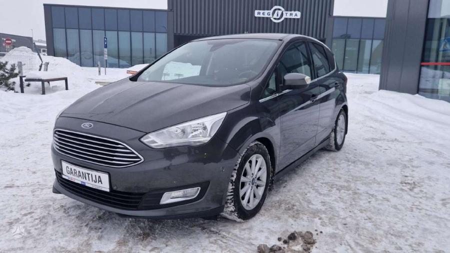 Pelēks Ford C-Max 2017 Šauļi, ar dzinēja tilpumu 1.50 L un nobraukumu 230 tūkst. km par 7700 €, foto 3 vietnē AUTOMOTO.COM.LV