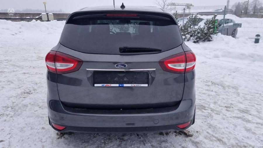 Pelēks Ford C-Max 2017 Šauļi, ar dzinēja tilpumu 1.50 L un nobraukumu 230 tūkst. km par 7700 €, foto 5 vietnē AUTOMOTO.COM.LV