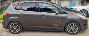 Grey Ford C-Max 2017 in Panevezys, with an engine capacity of 2.00 L and mileage of 112 thousand km for 8500 €, photo  on AUTOMOTO.COM.LV