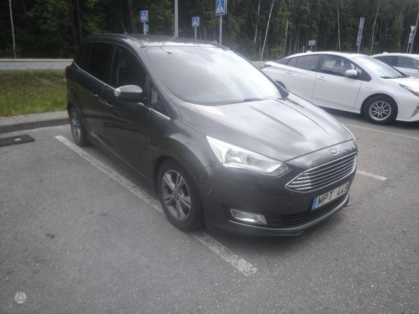 Pelēks Ford C-Max 2017 Gargždai, ar dzinēja tilpumu 2.00 L un nobraukumu 314 tūkst. km par 7999 €, foto 1 vietnē AUTOMOTO.COM.LV