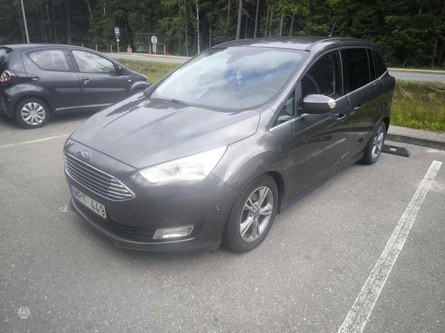 Pelēks Ford C-Max 2017 Gargždai, ar dzinēja tilpumu 2.00 L un nobraukumu 314 tūkst. km par 7999 €, foto 3 vietnē AUTOMOTO.COM.LV