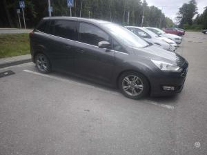Pelēks Ford C-Max 2017 Gargždai, ar dzinēja tilpumu 2.00 L un nobraukumu 314 tūkst. km par 7999 €, foto 4 vietnē AUTOMOTO.COM.LV