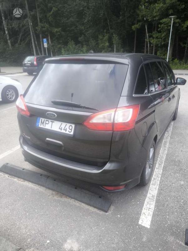 Pelēks Ford C-Max 2017 Gargždai, ar dzinēja tilpumu 2.00 L un nobraukumu 314 tūkst. km par 7999 €, foto 5 vietnē AUTOMOTO.COM.LV