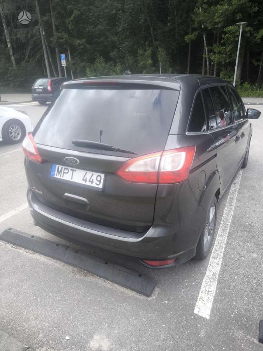 Pelēks Ford C-Max 2017 Gargždai, ar dzinēja tilpumu 2.00 L un nobraukumu 314 tūkst. km par 7999 €, foto 6 vietnē AUTOMOTO.COM.LV