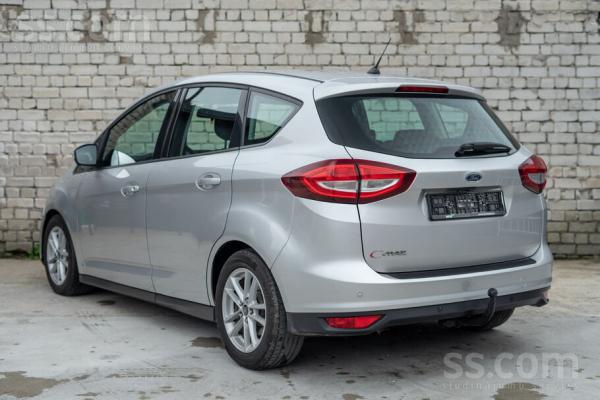 Pelēks Ford C-Max 2017 Liepāja, ar dzinēja tilpumu 1.50 L un nobraukumu 247 tūkst. km par 6300 €, foto 4 vietnē AUTOMOTO.COM.LV