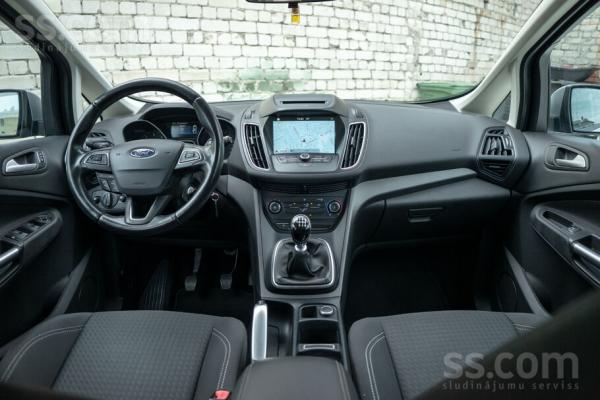 Pelēks Ford C-Max 2017 Liepāja, ar dzinēja tilpumu 1.50 L un nobraukumu 247 tūkst. km par 6300 €, foto 7 vietnē AUTOMOTO.COM.LV
