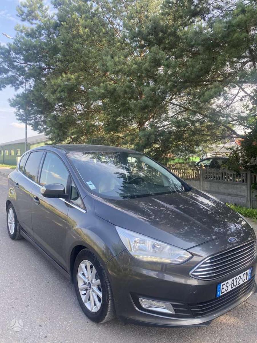 Grey Ford C-Max 2017 in Taurage, with an engine capacity of 1.00 L and mileage of 165 thousand km for 4900 €, photo 1 on AUTOMOTO.COM.LV