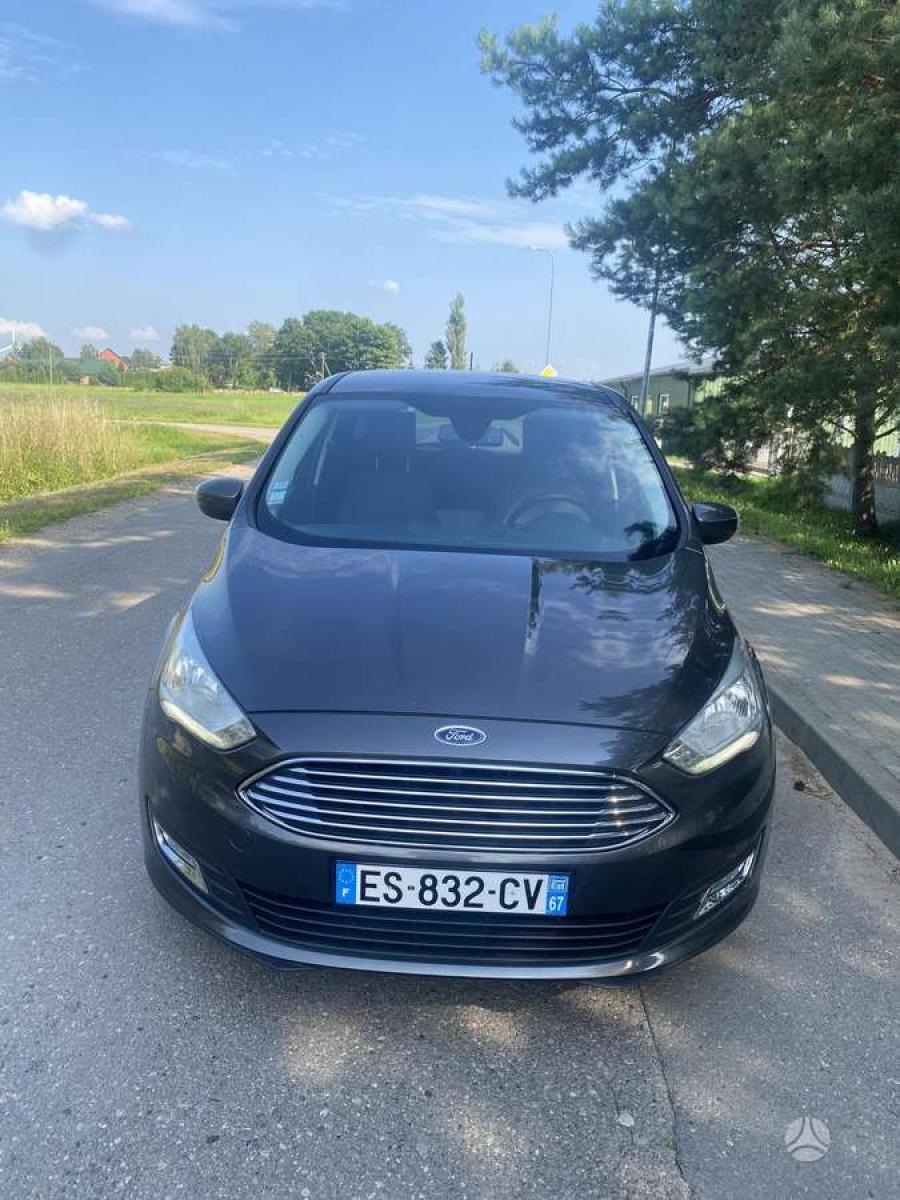 Grey Ford C-Max 2017 in Taurage, with an engine capacity of 1.00 L and mileage of 165 thousand km for 4900 €, photo 3 on AUTOMOTO.COM.LV