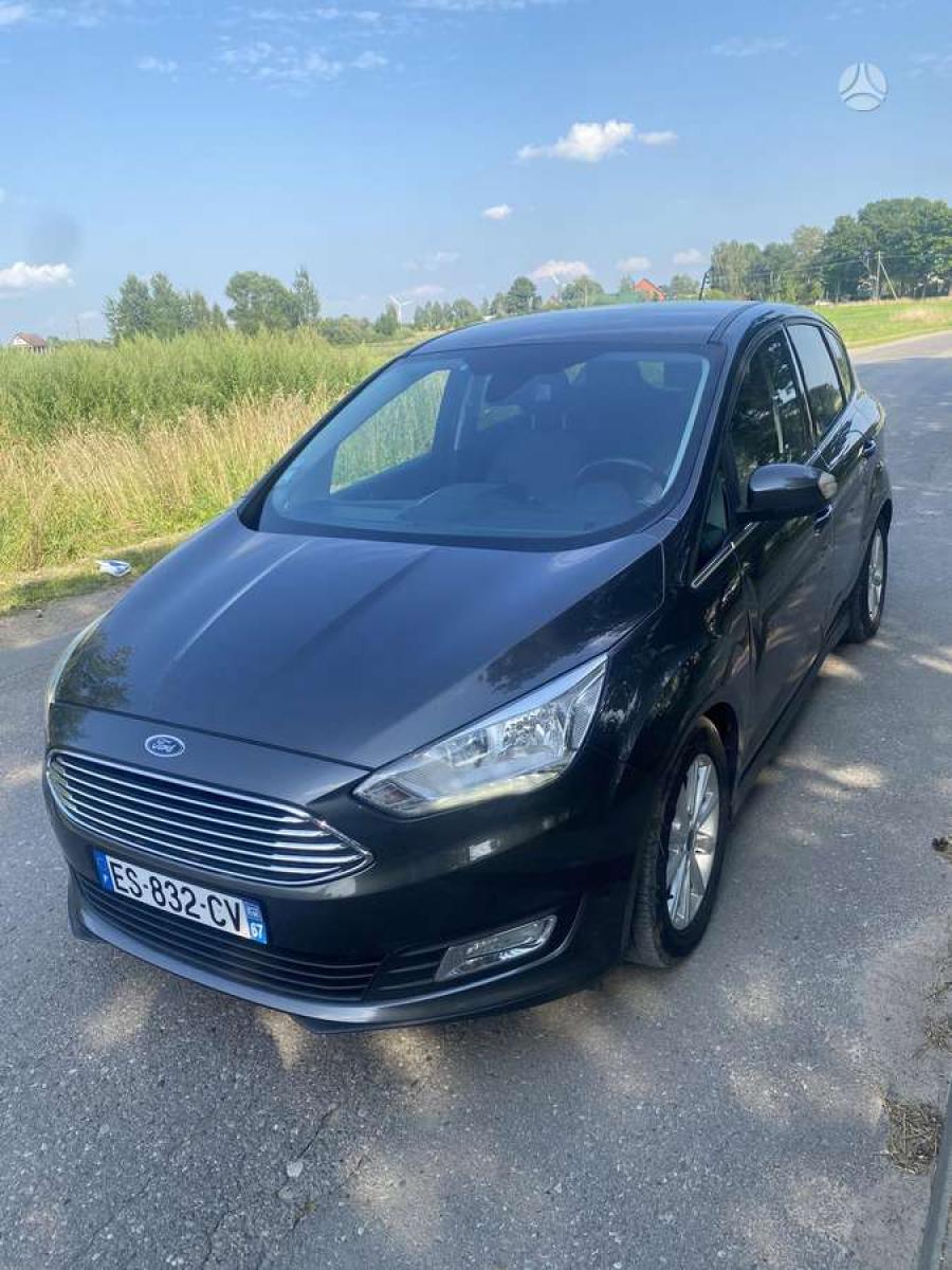 Grey Ford C-Max 2017 in Taurage, with an engine capacity of 1.00 L and mileage of 165 thousand km for 4900 €, photo 4 on AUTOMOTO.COM.LV