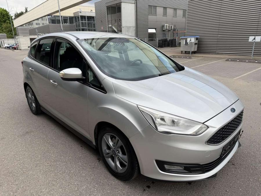 Grey Ford C-Max 2017 in Vilnius, with an engine capacity of 2.00 L and mileage of 214 thousand km for 5400 €, photo 1 on AUTOMOTO.COM.LV