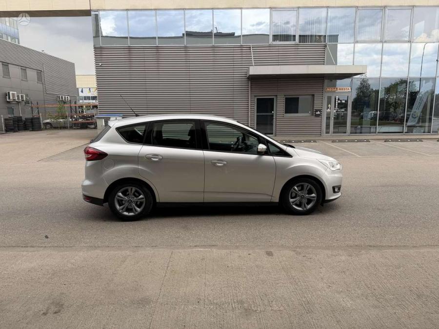 Grey Ford C-Max 2017 in Vilnius, with an engine capacity of 2.00 L and mileage of 214 thousand km for 5400 €, photo 4 on AUTOMOTO.COM.LV