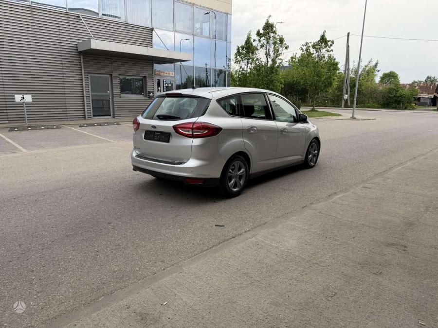 Grey Ford C-Max 2017 in Vilnius, with an engine capacity of 2.00 L and mileage of 214 thousand km for 5400 €, photo 6 on AUTOMOTO.COM.LV