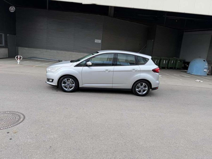 Grey Ford C-Max 2017 in Vilnius, with an engine capacity of 2.00 L and mileage of 214 thousand km for 5400 €, photo 7 on AUTOMOTO.COM.LV