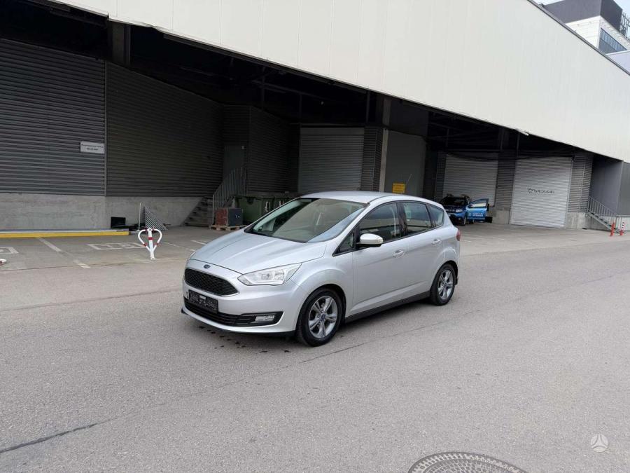 Grey Ford C-Max 2017 in Vilnius, with an engine capacity of 2.00 L and mileage of 214 thousand km for 5400 €, photo 9 on AUTOMOTO.COM.LV