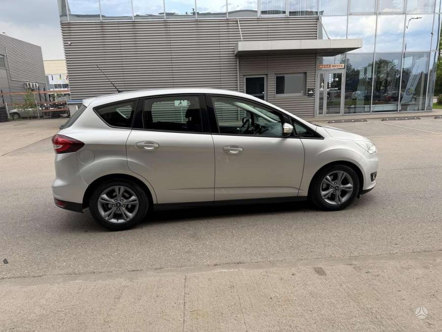 Grey Ford C-Max 2017 in Vilnius, with an engine capacity of 2.00 L and mileage of 214 thousand km for 5400 €, photo 12 on AUTOMOTO.COM.LV
