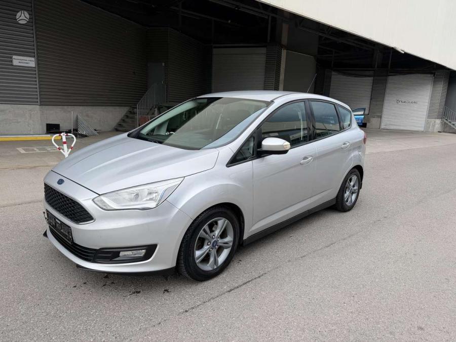 Grey Ford C-Max 2017 in Vilnius, with an engine capacity of 2.00 L and mileage of 214 thousand km for 5400 €, photo 16 on AUTOMOTO.COM.LV