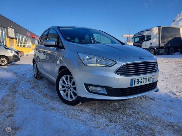 Pelēks Ford C-Max 2018 Utena, ar dzinēja tilpumu 1.50 L un nobraukumu 215 tūkst. km par 6500 €, foto 1 vietnē AUTOMOTO.COM.LV