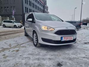 Grey Ford C-Max 2018 in Kaunas, with an engine capacity of 1.50 L and mileage of 165 thousand km for 6600 €, photo  on AUTOMOTO.COM.LV