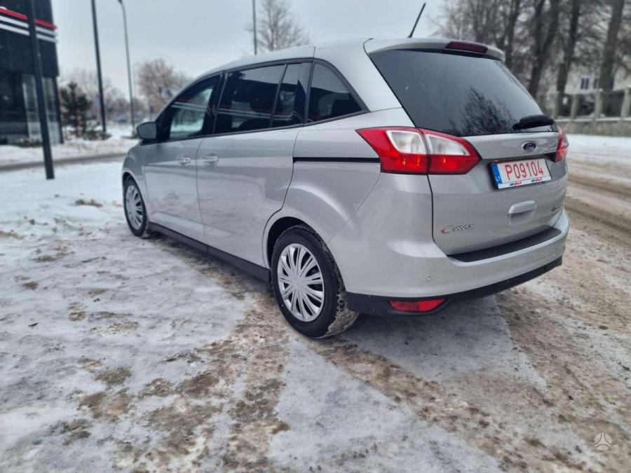 Grey Ford C-Max 2018 in Kaunas, with an engine capacity of 1.50 L and mileage of 165 thousand km for 6600 €, photo 6 on AUTOMOTO.COM.LV