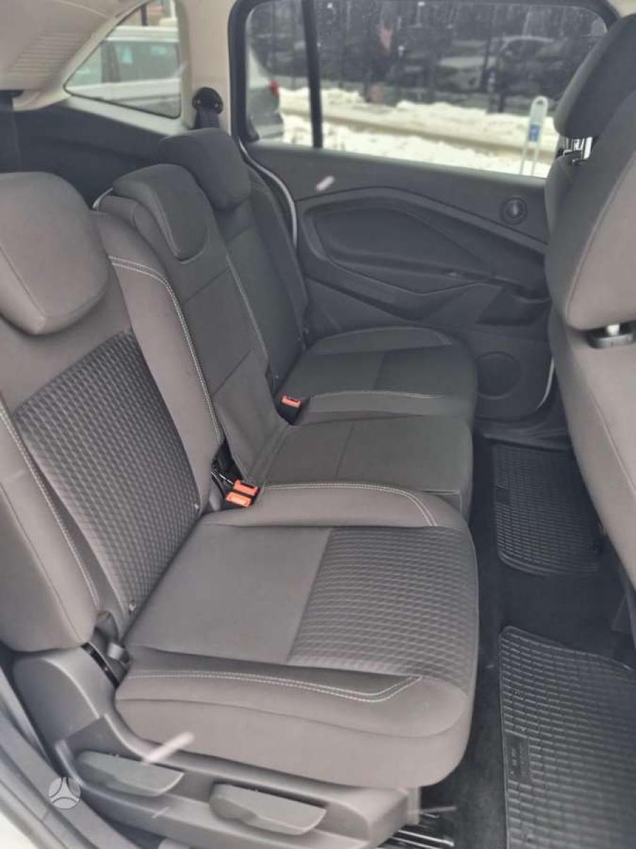 Grey Ford C-Max 2018 in Kaunas, with an engine capacity of 1.50 L and mileage of 165 thousand km for 6600 €, photo 7 on AUTOMOTO.COM.LV