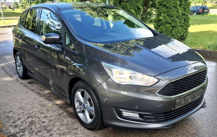 Pelēks Ford C-Max 2018 Tauragė, ar dzinēja tilpumu 1.00 L un nobraukumu 141 tūkst. km par 4800 €, foto 4 vietnē AUTOMOTO.COM.LV