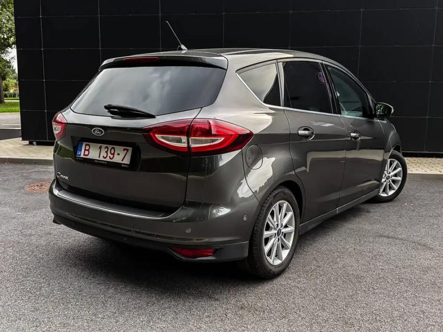 Grey Ford C-Max 2018 in Jelgava, with an engine capacity of 1.50 L and mileage of 229 thousand km for 7500 €, photo 6 on AUTOMOTO.COM.LV
