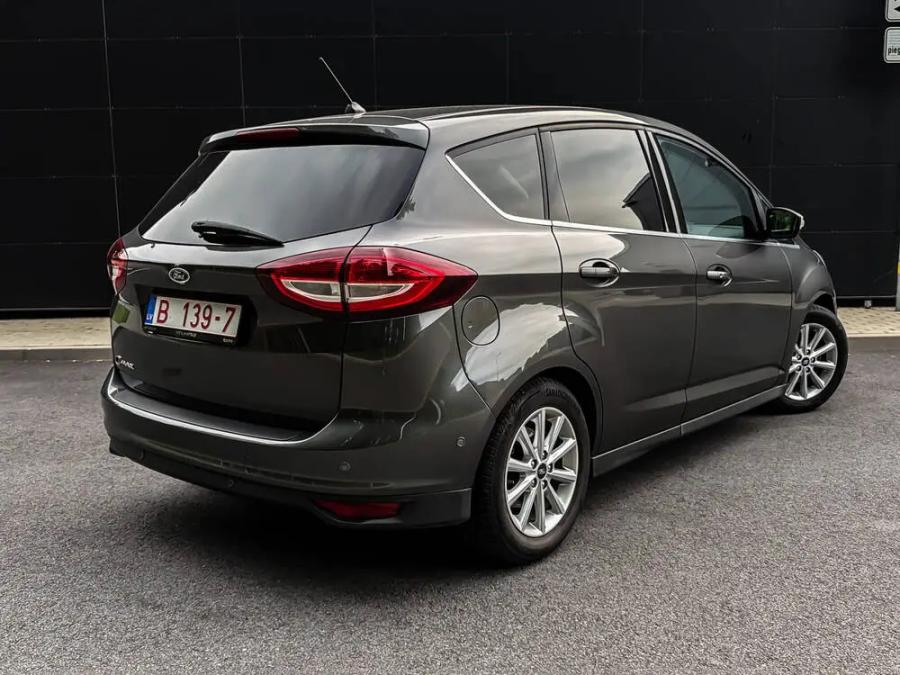 Grey Ford C-Max 2018 in Jelgava, with an engine capacity of 1.50 L and mileage of 229 thousand km for 7500 €, photo 8 on AUTOMOTO.COM.LV