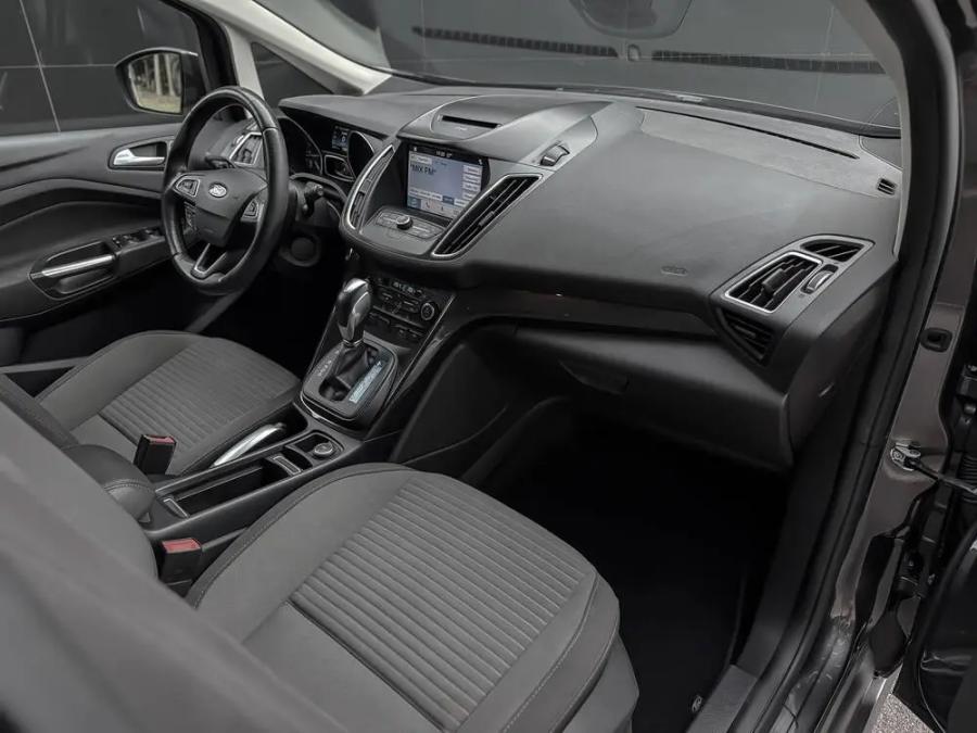 Grey Ford C-Max 2018 in Jelgava, with an engine capacity of 1.50 L and mileage of 229 thousand km for 7500 €, photo 13 on AUTOMOTO.COM.LV