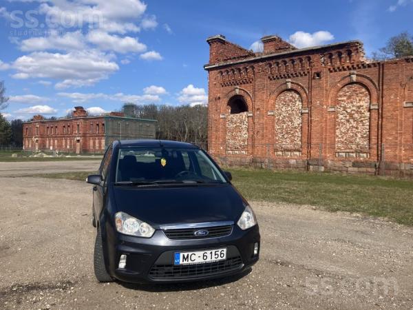 Grey Ford C-Max 2010 in Liepaja, with an engine capacity of 1.60 L and mileage of 281 thousand km for 3300 €, photo 3 on AUTOMOTO.COM.LV