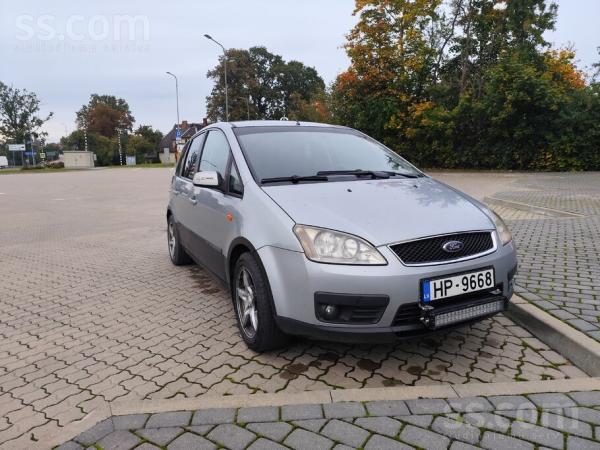 Grey Ford C-Max 2003 in Saldus, with an engine capacity of 1.60 L and mileage of 247 thousand km for 800 €, photo 3 on AUTOMOTO.COM.LV