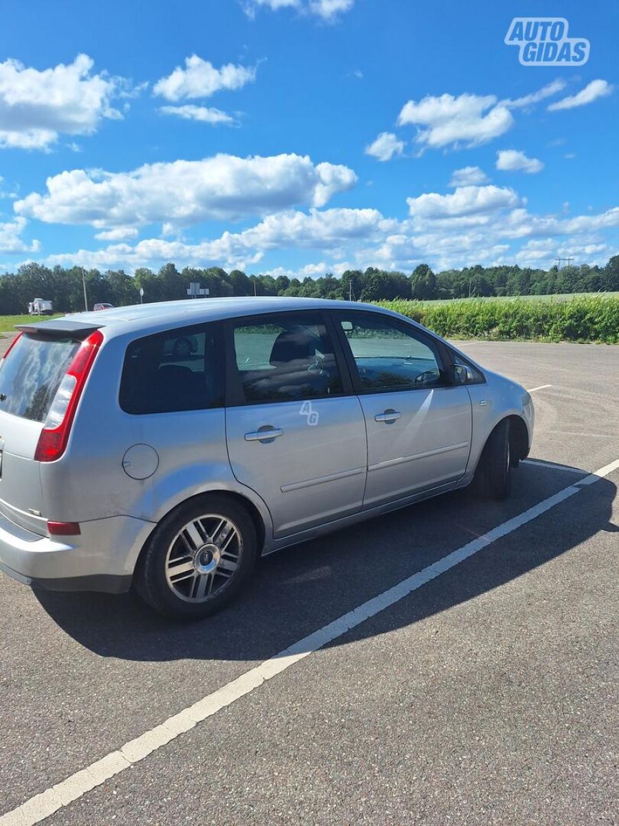 Grey Ford C-Max 2006 in Raseiniai, with an engine capacity of 1.80 L and mileage of 278 thousand km for 870 €, photo 6 on AUTOMOTO.COM.LV