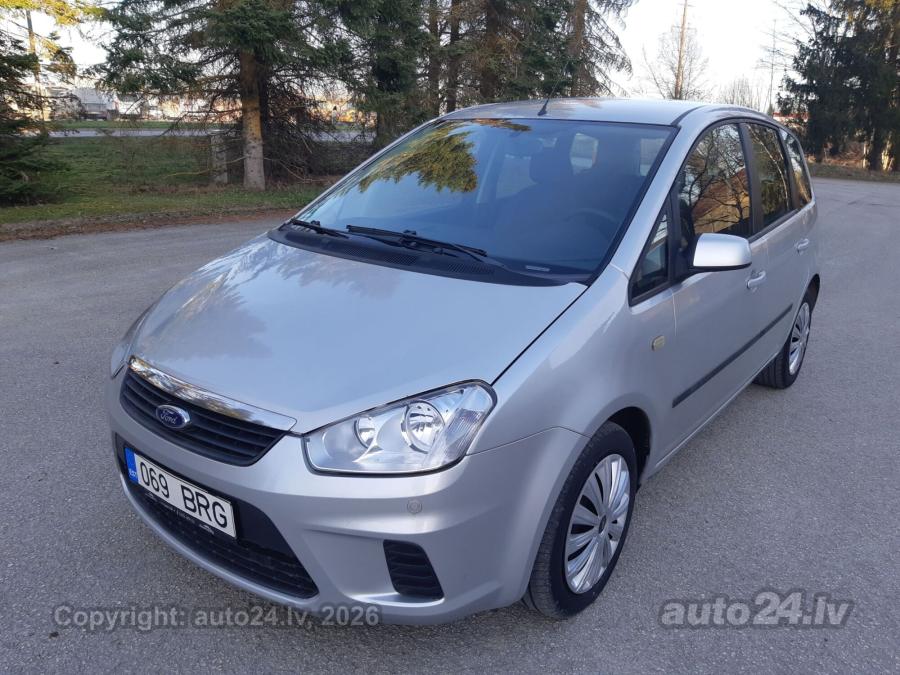 Grey Ford C-Max 2007 in Viljandi, with an engine capacity of 1.60 L and mileage of 255 thousand km for 2590 €, photo 1 on AUTOMOTO.COM.LV