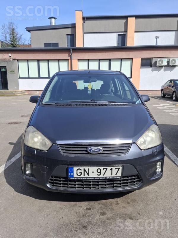 Pelēks Ford C-Max 2007 Rīga, ar dzinēja tilpumu 1.80 L un nobraukumu 301 tūkst. km par 800 €, foto 3 vietnē AUTOMOTO.COM.LV