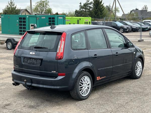 Grey Ford C-Max 2008 in Kedainiai, with an engine capacity of 1.60 L and mileage of 244 thousand km for 2999 €, photo 4 on AUTOMOTO.COM.LV