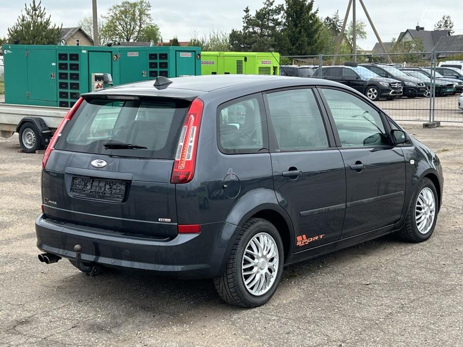 Pelēks Ford C-Max 2008 Kėdainiai, ar dzinēja tilpumu 1.60 L un nobraukumu 244 tūkst. km par 2999 €, foto 5 vietnē AUTOMOTO.COM.LV
