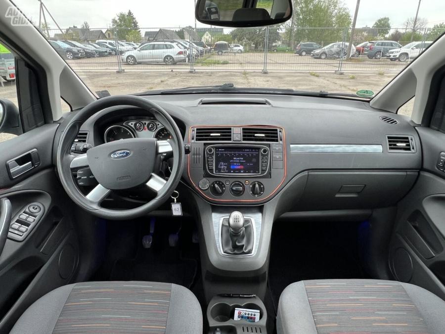 Pelēks Ford C-Max 2008 Kėdainiai, ar dzinēja tilpumu 1.60 L un nobraukumu 244 tūkst. km par 2999 €, foto 15 vietnē AUTOMOTO.COM.LV