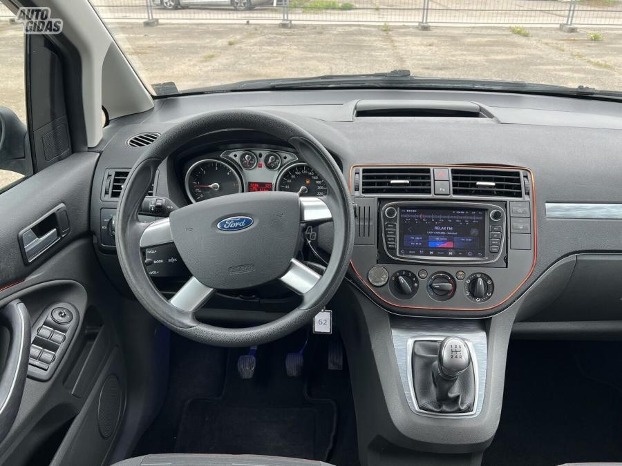 Pelēks Ford C-Max 2008 Kėdainiai, ar dzinēja tilpumu 1.60 L un nobraukumu 244 tūkst. km par 2999 €, foto 16 vietnē AUTOMOTO.COM.LV