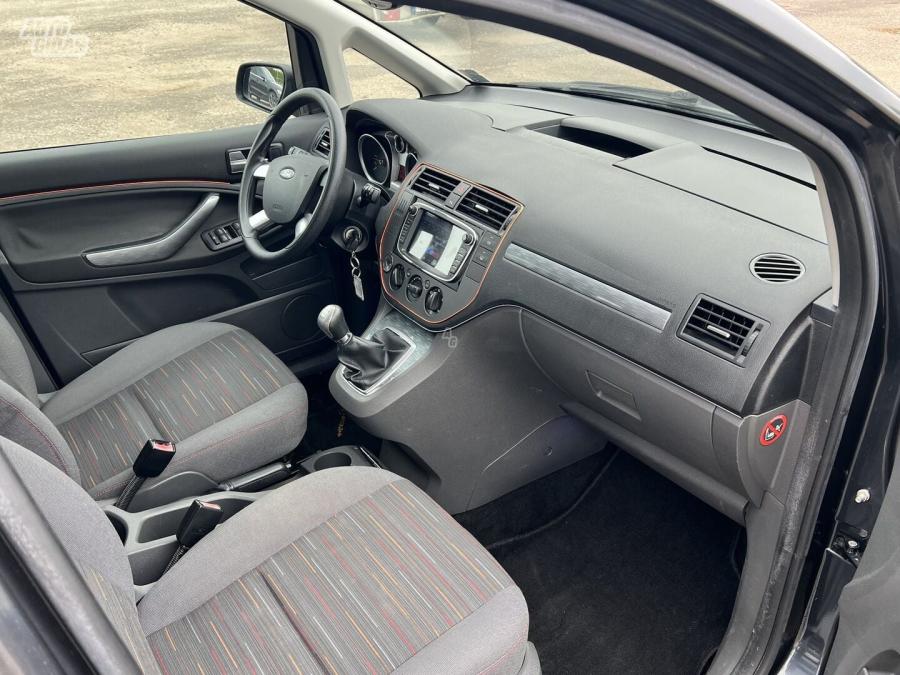 Pelēks Ford C-Max 2008 Kėdainiai, ar dzinēja tilpumu 1.60 L un nobraukumu 244 tūkst. km par 2999 €, foto 17 vietnē AUTOMOTO.COM.LV