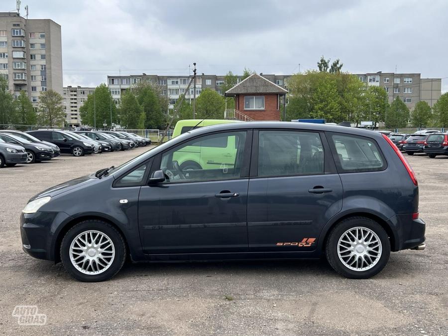 Grey Ford C-Max 2008 in Kedainiai, with an engine capacity of 1.60 L and mileage of 244 thousand km for 2999 €, photo 7 on AUTOMOTO.COM.LV