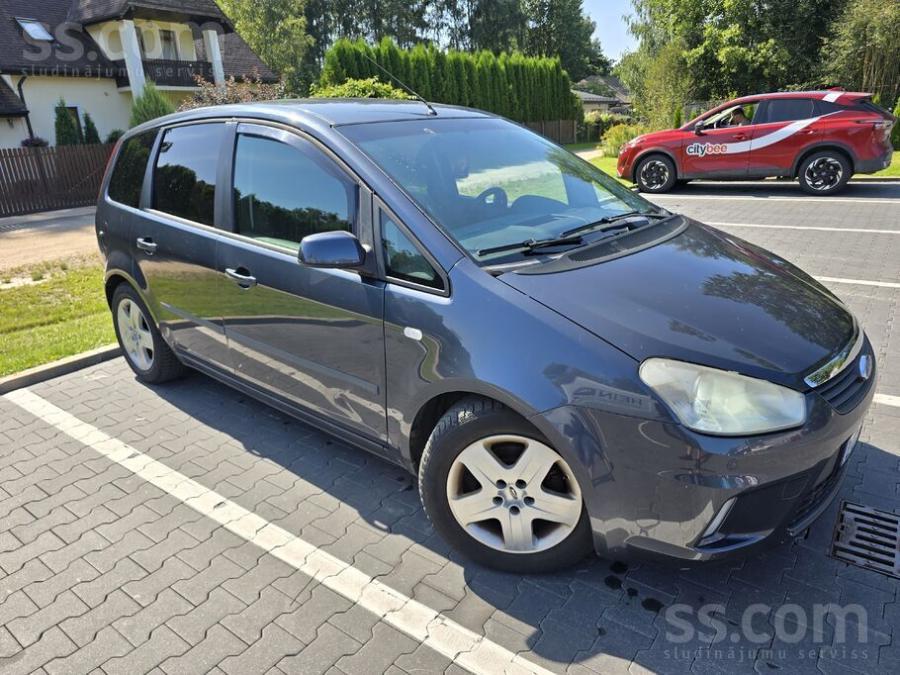 Pelēks Ford C-Max 2008 Rīga, ar dzinēja tilpumu 1.60 L un nobraukumu 290 tūkst. km par 1100 €, foto 3 vietnē AUTOMOTO.COM.LV