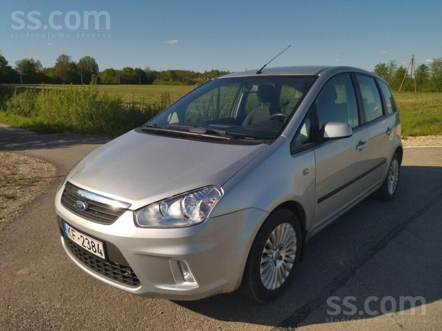 Grey Ford C-Max 2009 in Saldus, with an engine capacity of 1.60 L and mileage of 350 thousand km for 760 €, photo 1 on AUTOMOTO.COM.LV
