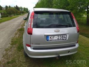 Grey Ford C-Max 2009 in Saldus, with an engine capacity of 1.60 L and mileage of 350 thousand km for 760 €, photo 3 on AUTOMOTO.COM.LV