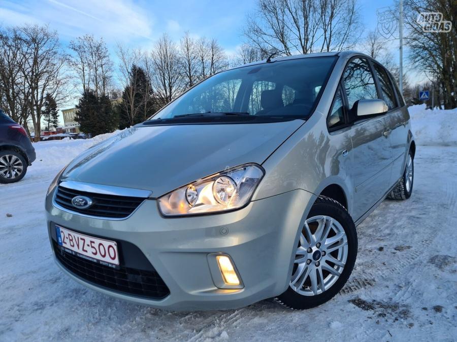 Grey Ford C-Max 2009 in Silute, with an engine capacity of 1.80 L and mileage of 128 thousand km for 2999 €, photo 1 on AUTOMOTO.COM.LV