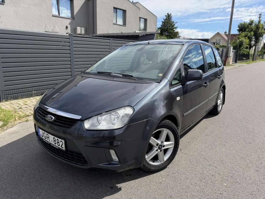 Pelēks Ford C-Max 2009 Kauņa, ar dzinēja tilpumu 1.56 L un nobraukumu 256 tūkst. km par 1550 €, foto 1 vietnē AUTOMOTO.COM.LV
