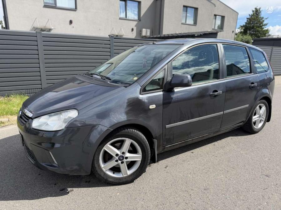 Pelēks Ford C-Max 2009 Kauņa, ar dzinēja tilpumu 1.56 L un nobraukumu 256 tūkst. km par 1550 €, foto 3 vietnē AUTOMOTO.COM.LV