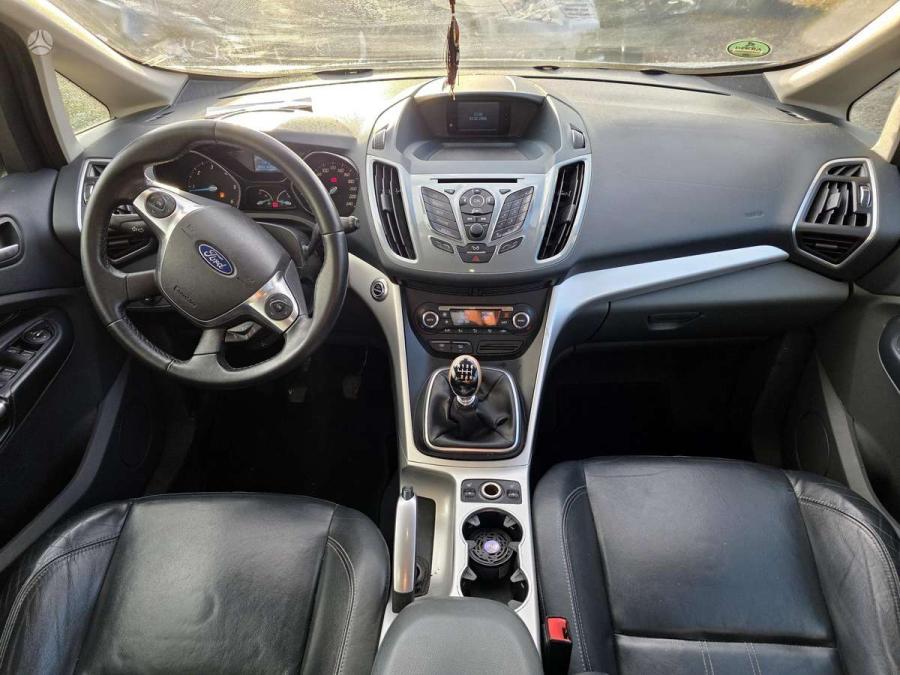 Grey Ford C-Max 2011 in Ukmerge, with an engine capacity of 1.56 L and mileage of 238 thousand km for 2850 €, photo 12 on AUTOMOTO.COM.LV